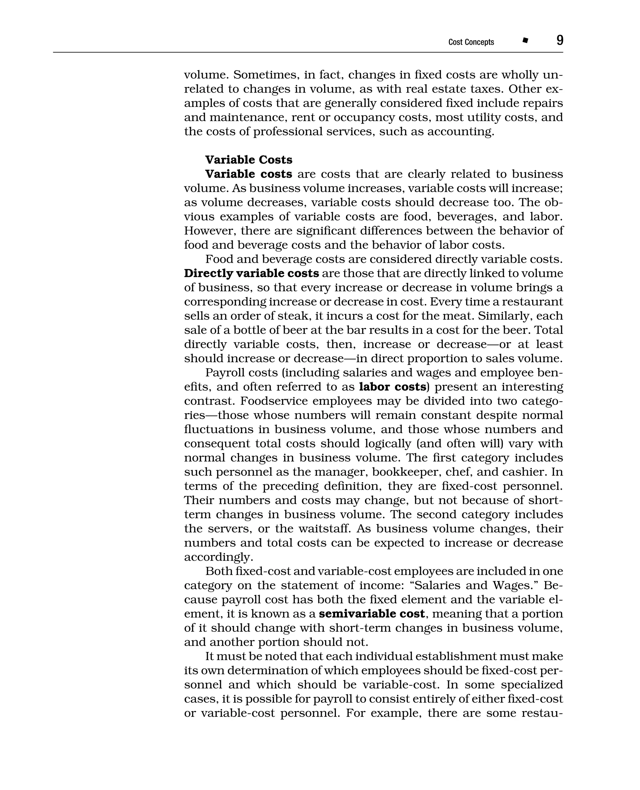 Principles of food beverage and labor cost controls | PDF