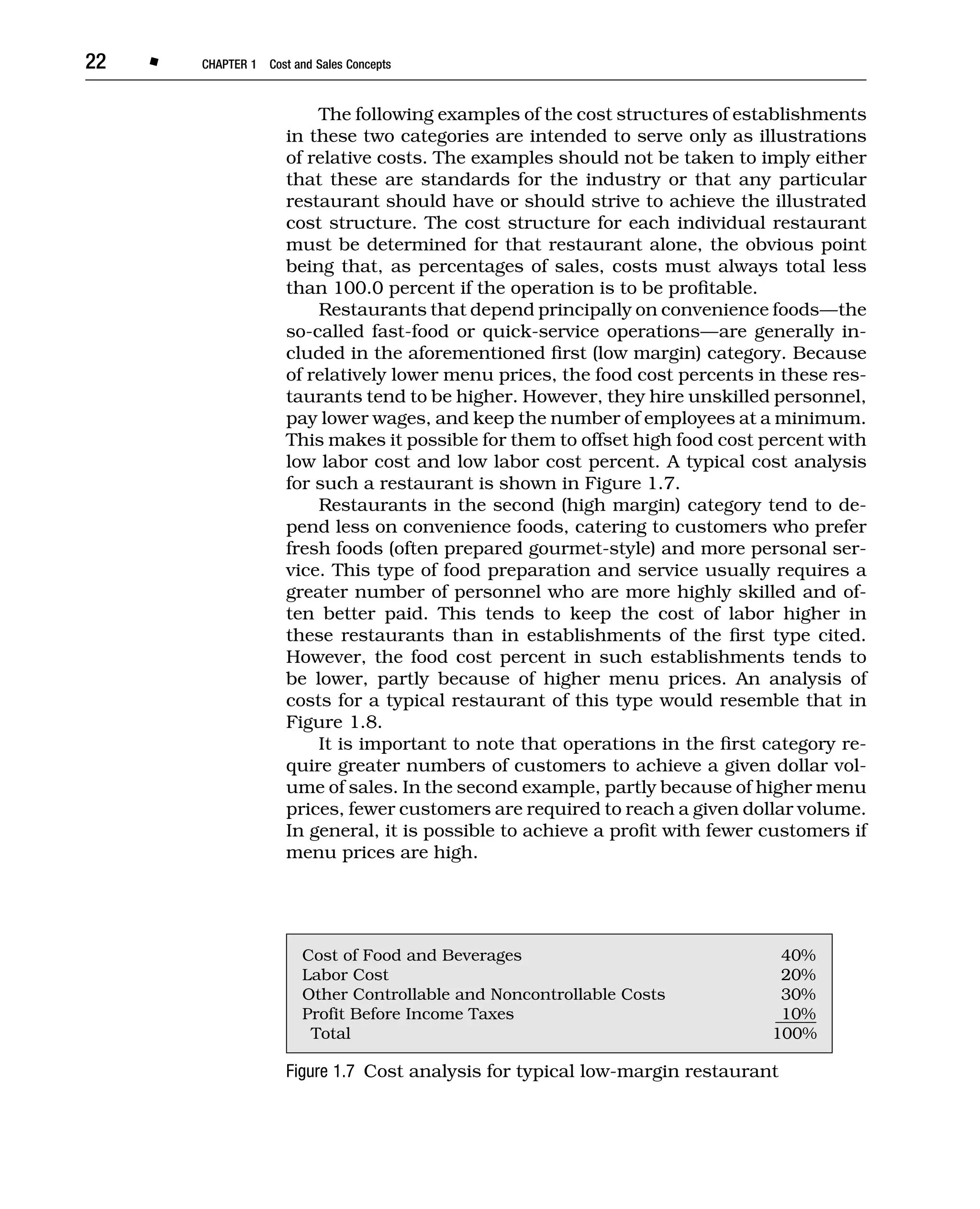 Principles of food beverage and labor cost controls | PDF