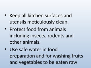 Principles of Food Preparation Lesson 1. | PPTX