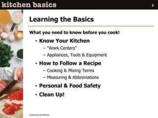 Principles of Food Preparation Lesson 1. | PPTX