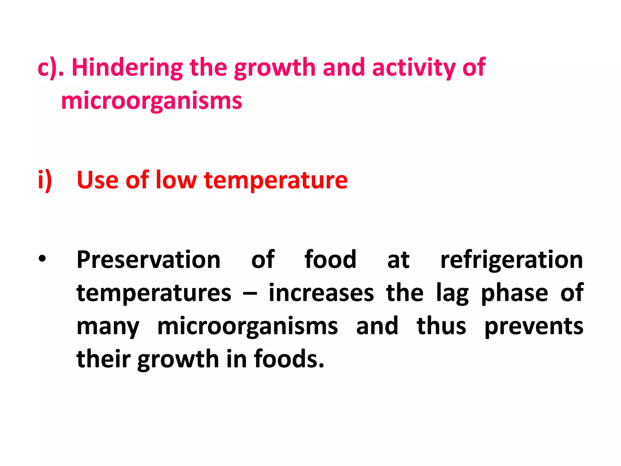 PRINCIPLES OF FOOD PRESERVATION SMG | PPTX