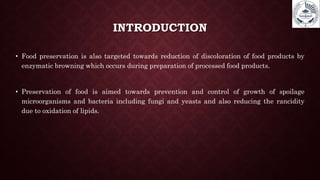 Principles of food preservation_ Dr. Sonia | PPTX