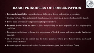 Principles of food preservation_ Dr. Sonia | PPTX
