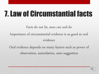 Principles of forensic science | PPTX