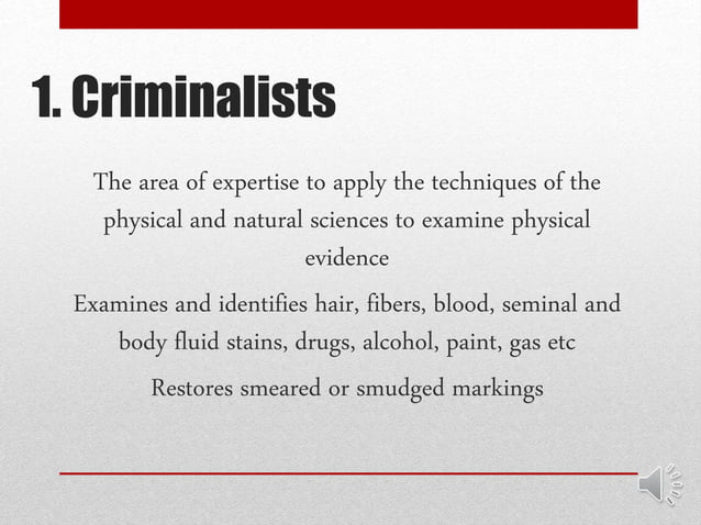 Principles of forensic science | PPTX