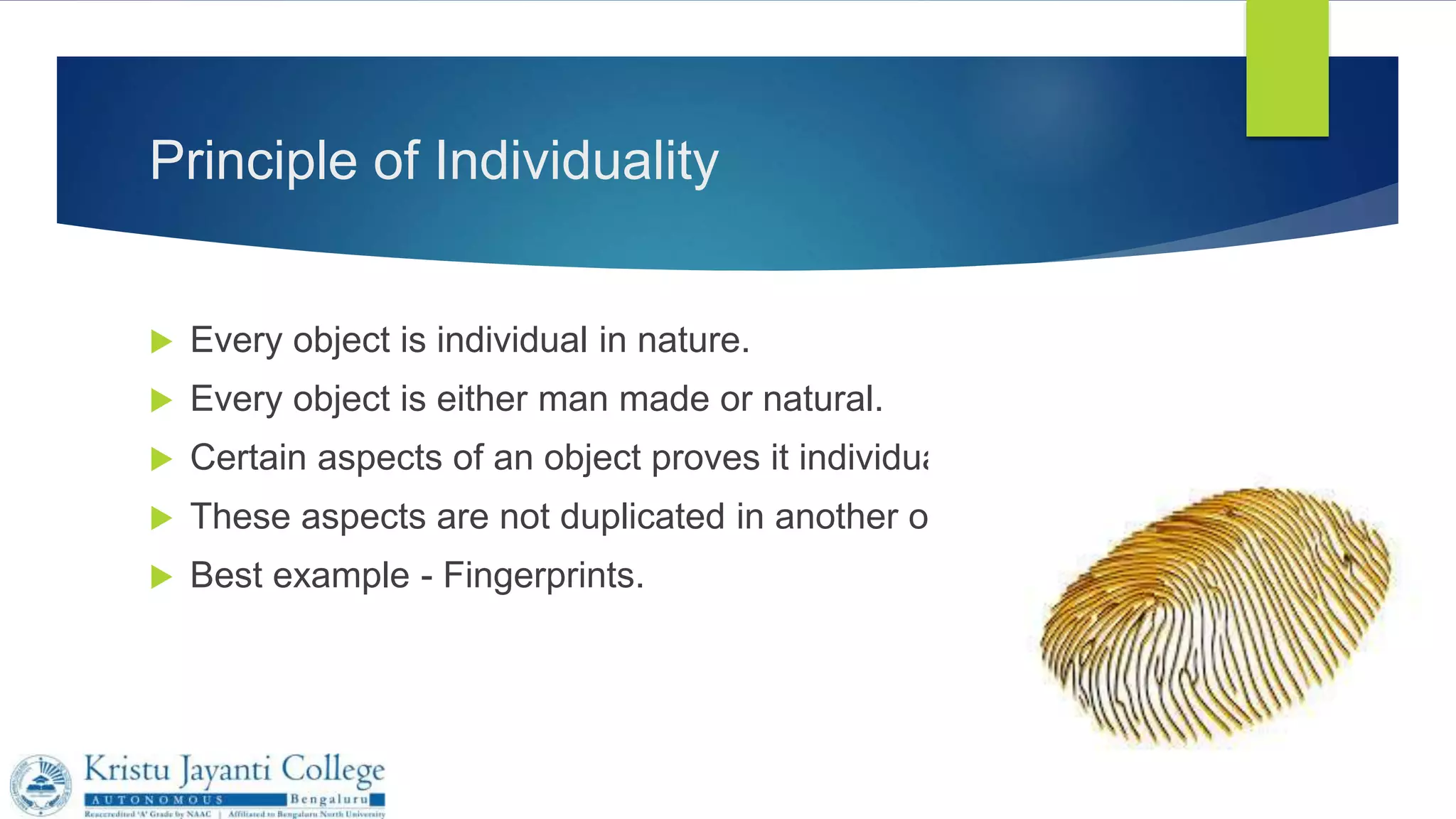 Principles of forensic science - Kristu Jayanti College | PPT | Science