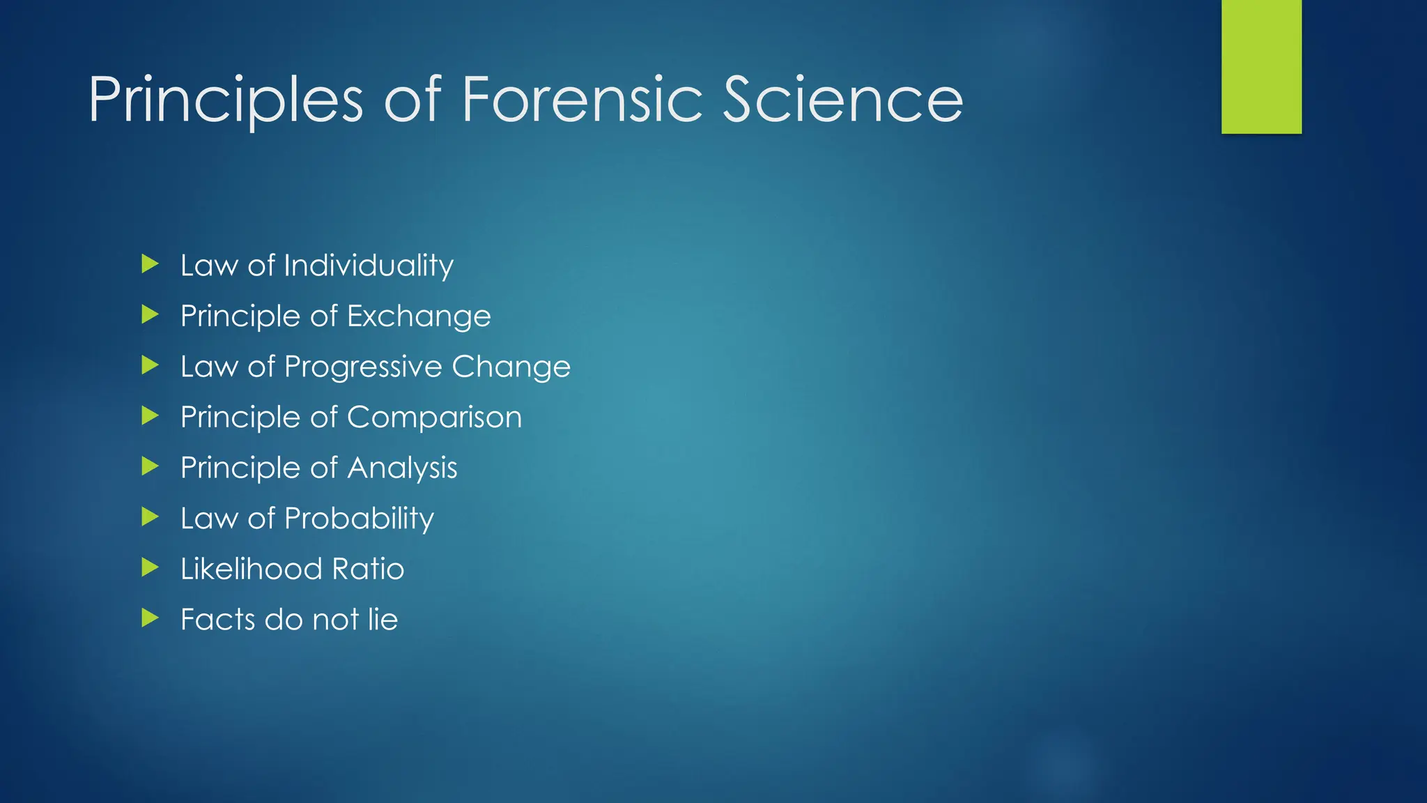 Principles of Forensic Science.pptx HEHEHE | PPTX