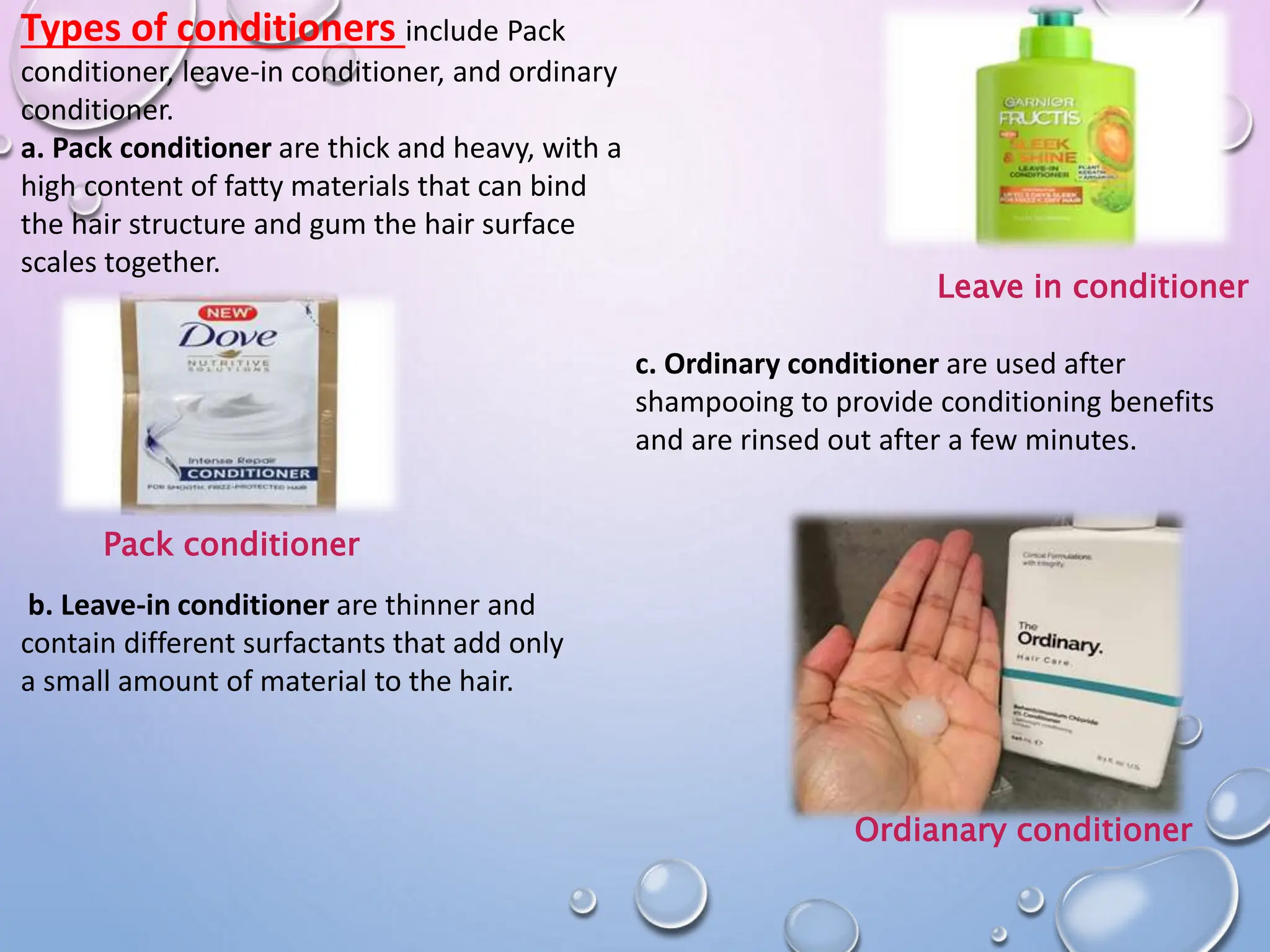 Principles & Formulation of Hair Care Products | PPTX