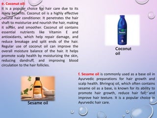 Principles & Formulation of Hair Care Products | PPTX