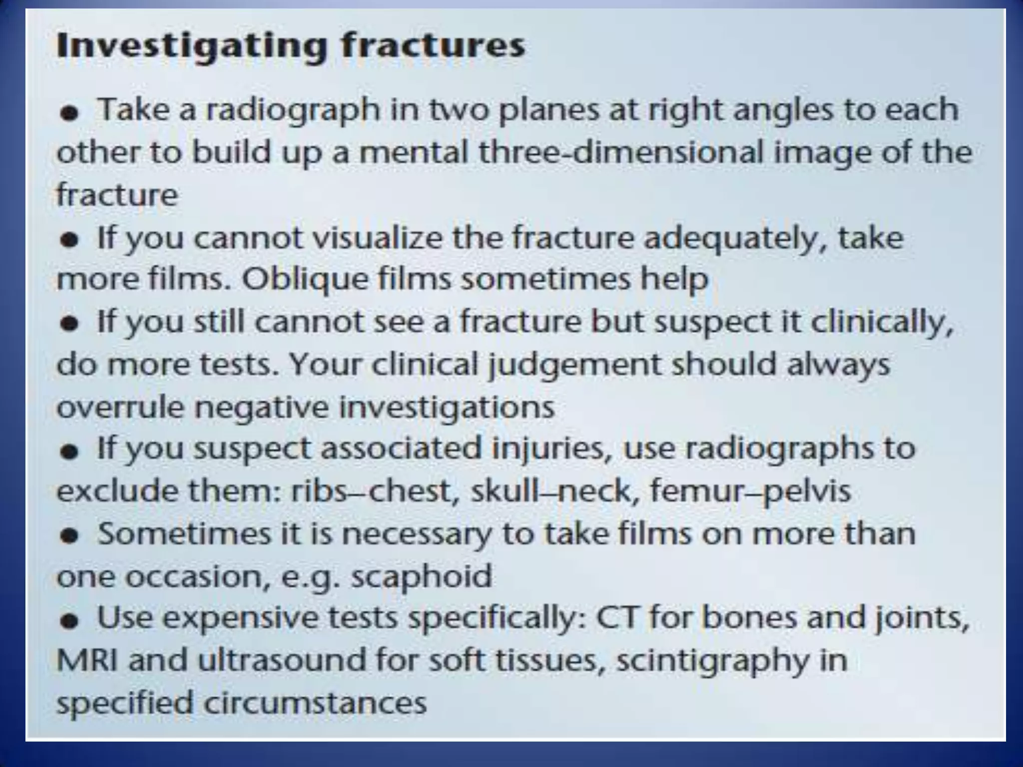 Principles of fracture management. | PPTX