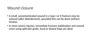 Principles of Fractures in orthopaedic surgery | PPTX