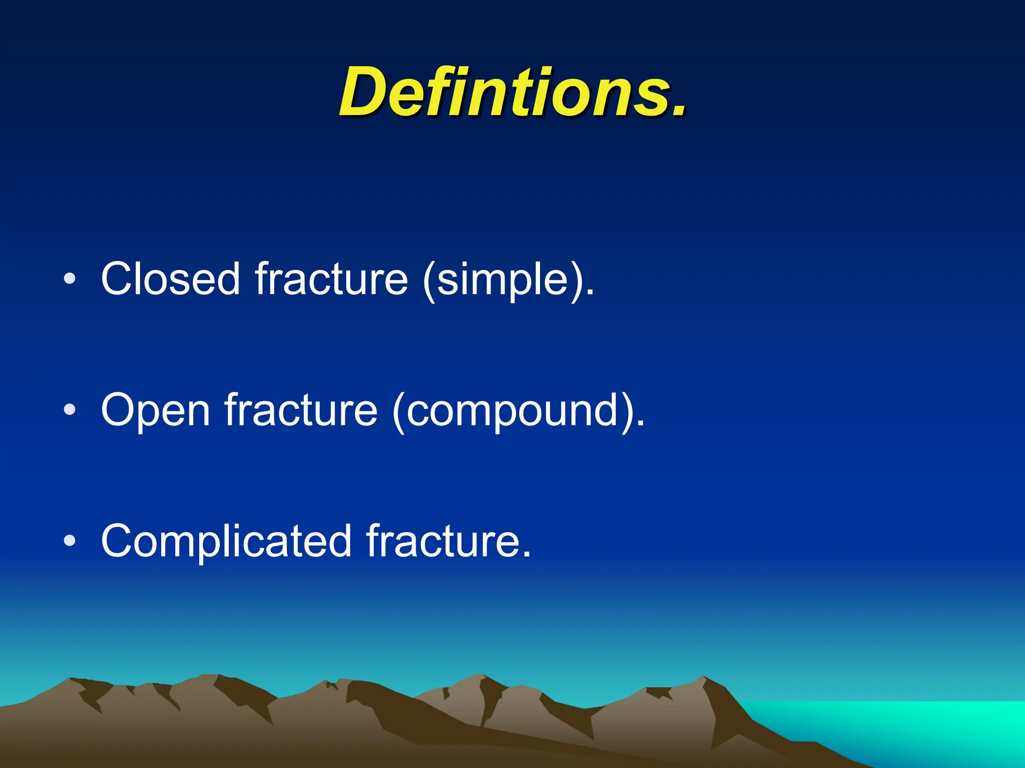 Principles of fractures on orthopedic field | PPT
