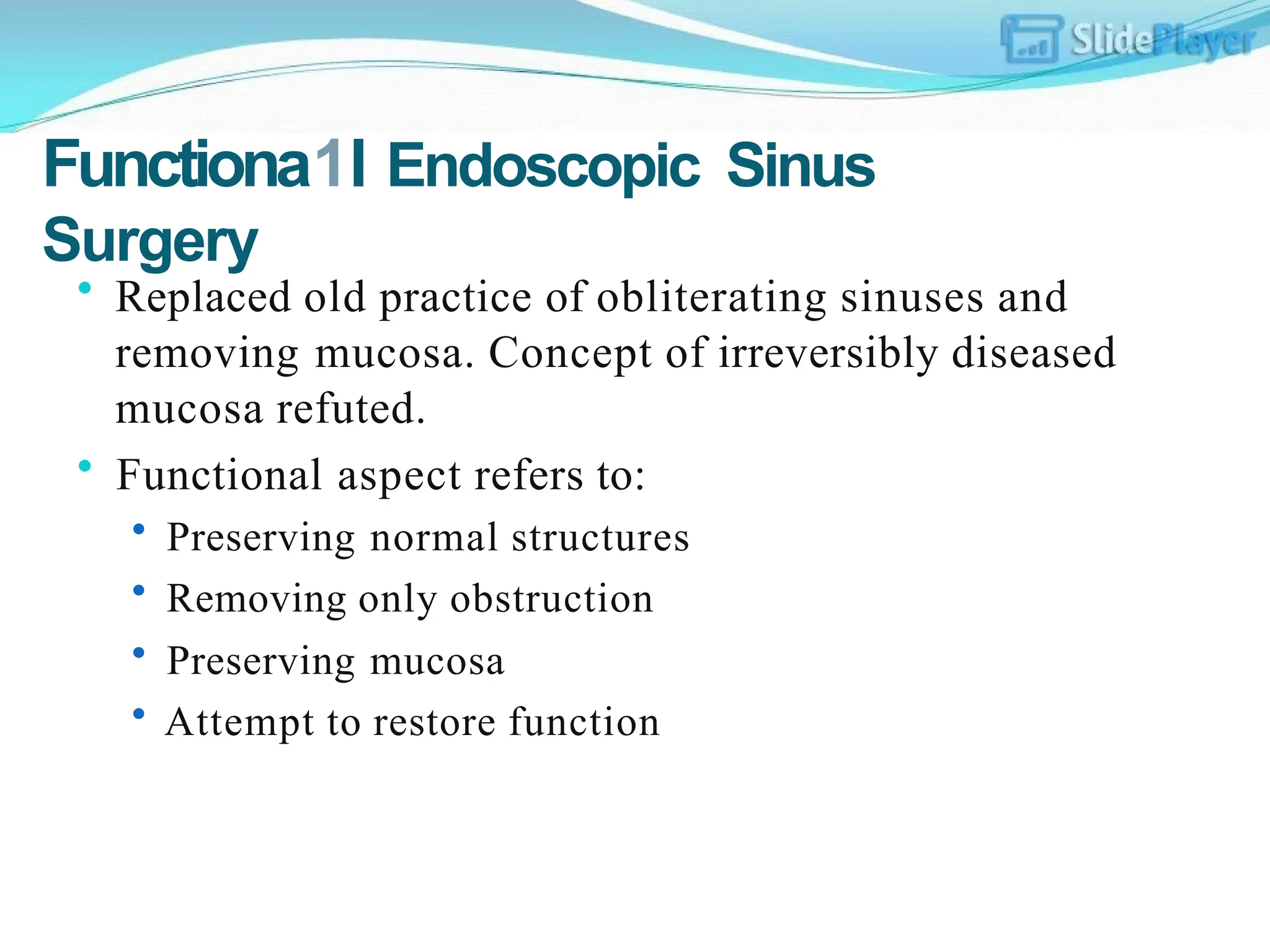 Principles of Functional Endoscopic Sinus Surgery - ppt video online ...