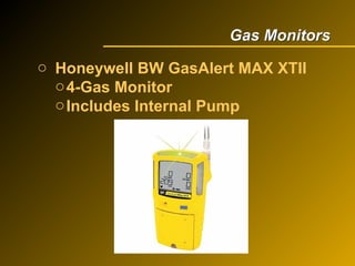 Principles of Gas Detection - Gas Monitors | PPT