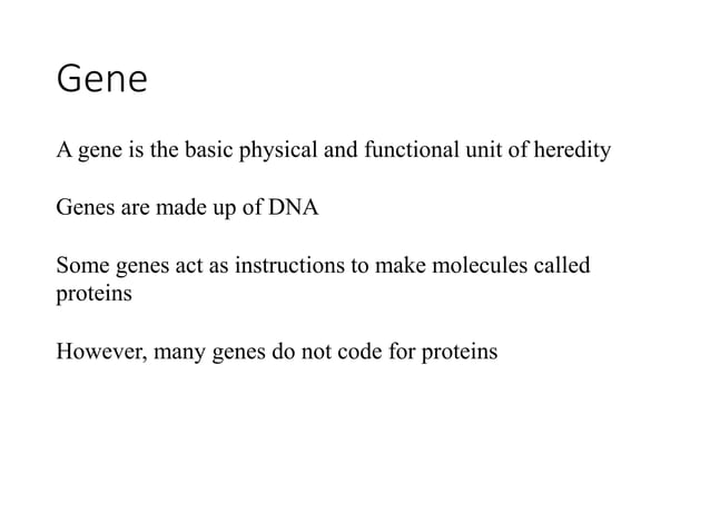 Principles of genetics | PPTX