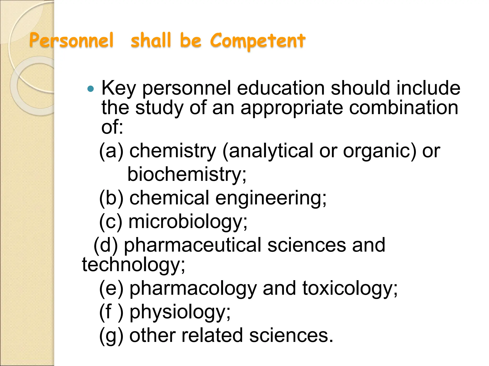 Principles of GMP Training Module Program | PPT