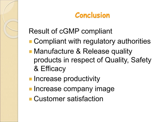 Principles of GMP Training Module Program | PPT | Manufacturing ...