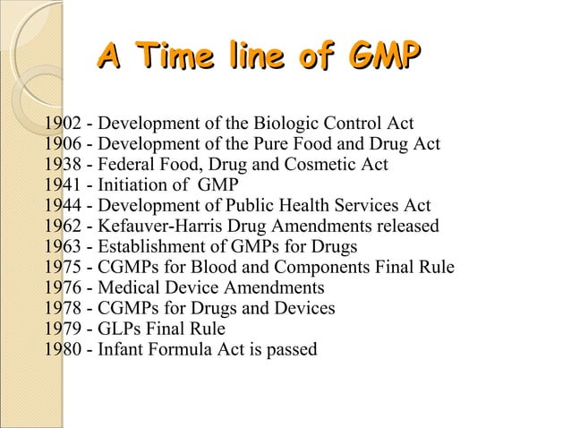 Principles of gmp | PPT | Manufacturing Industry | Industries