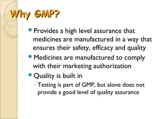Principles of gmp | PPT