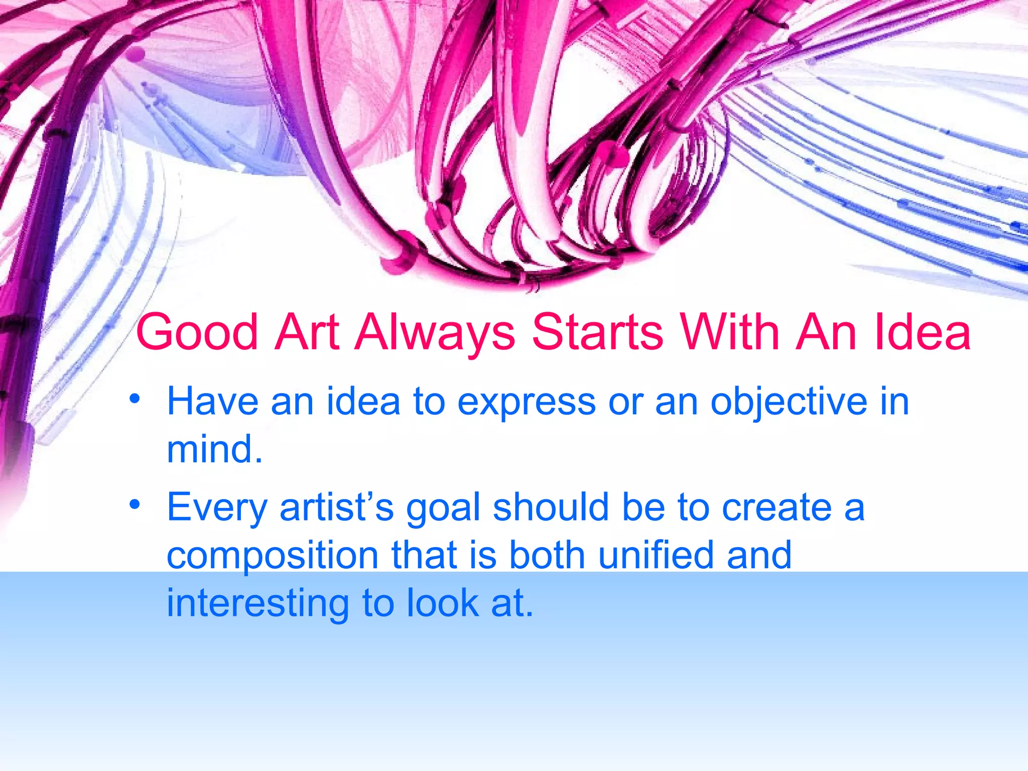 Principles of Good Design | PPT