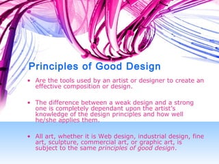 Principles of Good Design | POT