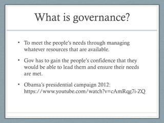 Principles of Good Governance | PPT