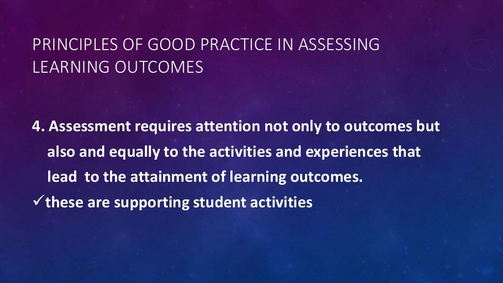Principles Of Good Practice In Assessing Learning Outcomes principles-of-good-practice-in-assessing-learning-outcomes