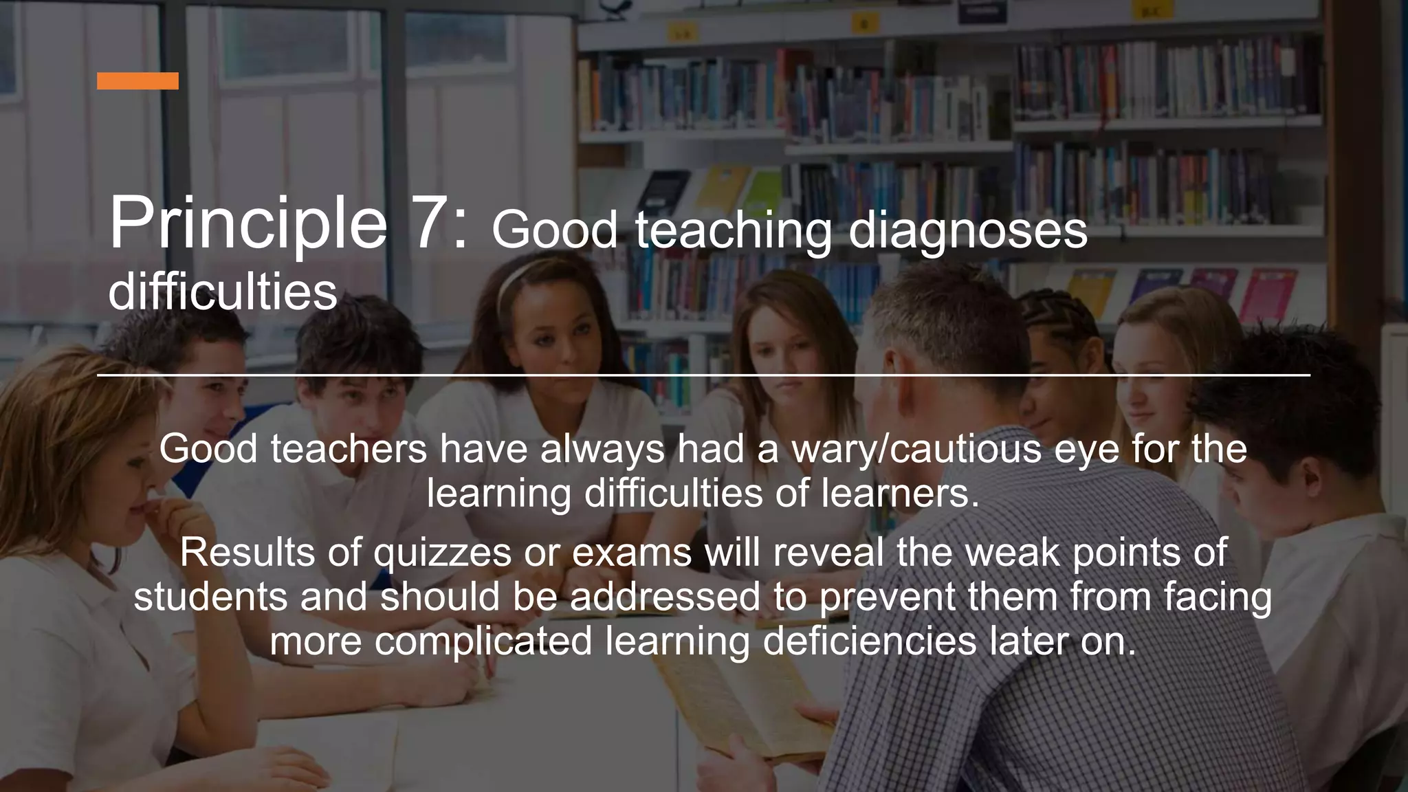Principles of good teaching | PPTX