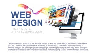 Principles of good website design | PDF