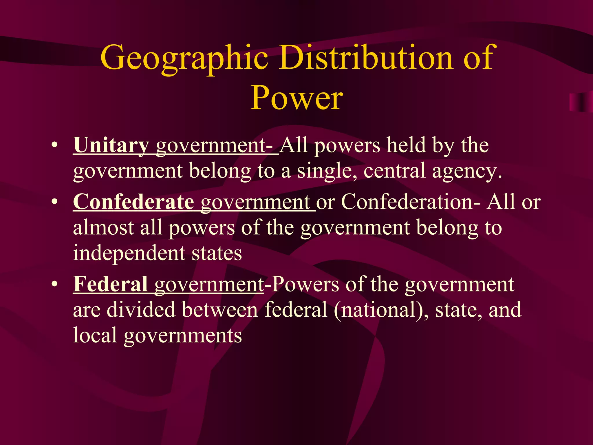 Principles of government 1 | PPT