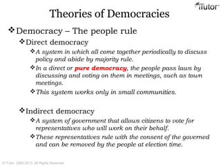 Principles Of Governments | PPT