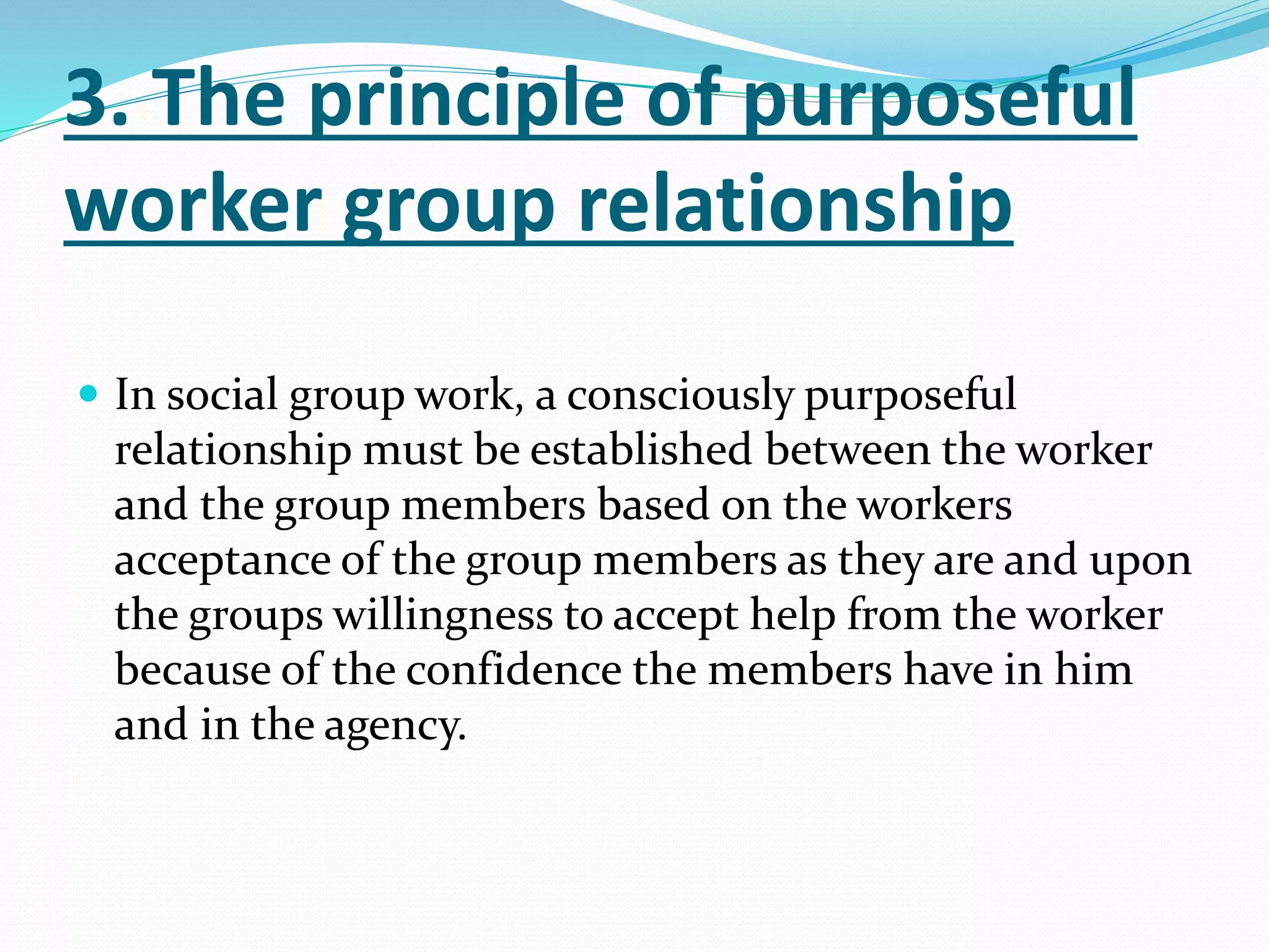 Principles of group work gaurav kumar | PPTX