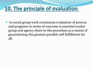 Principles of group work gaurav kumar | PPTX