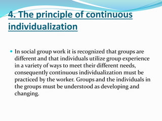 Principles of group work gaurav kumar | PPTX