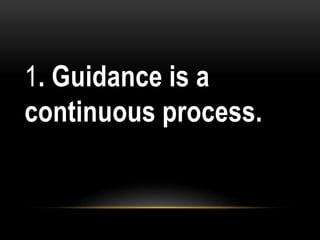 Principles of guidance | PPTX