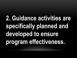 Principles of guidance | PPTX