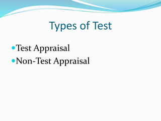 Principles of guidance appraisal | PPTX