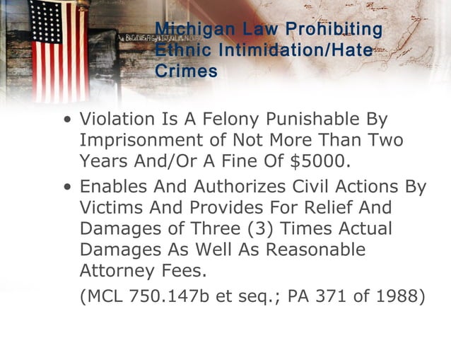 Principles of Hate Crimes | PPT