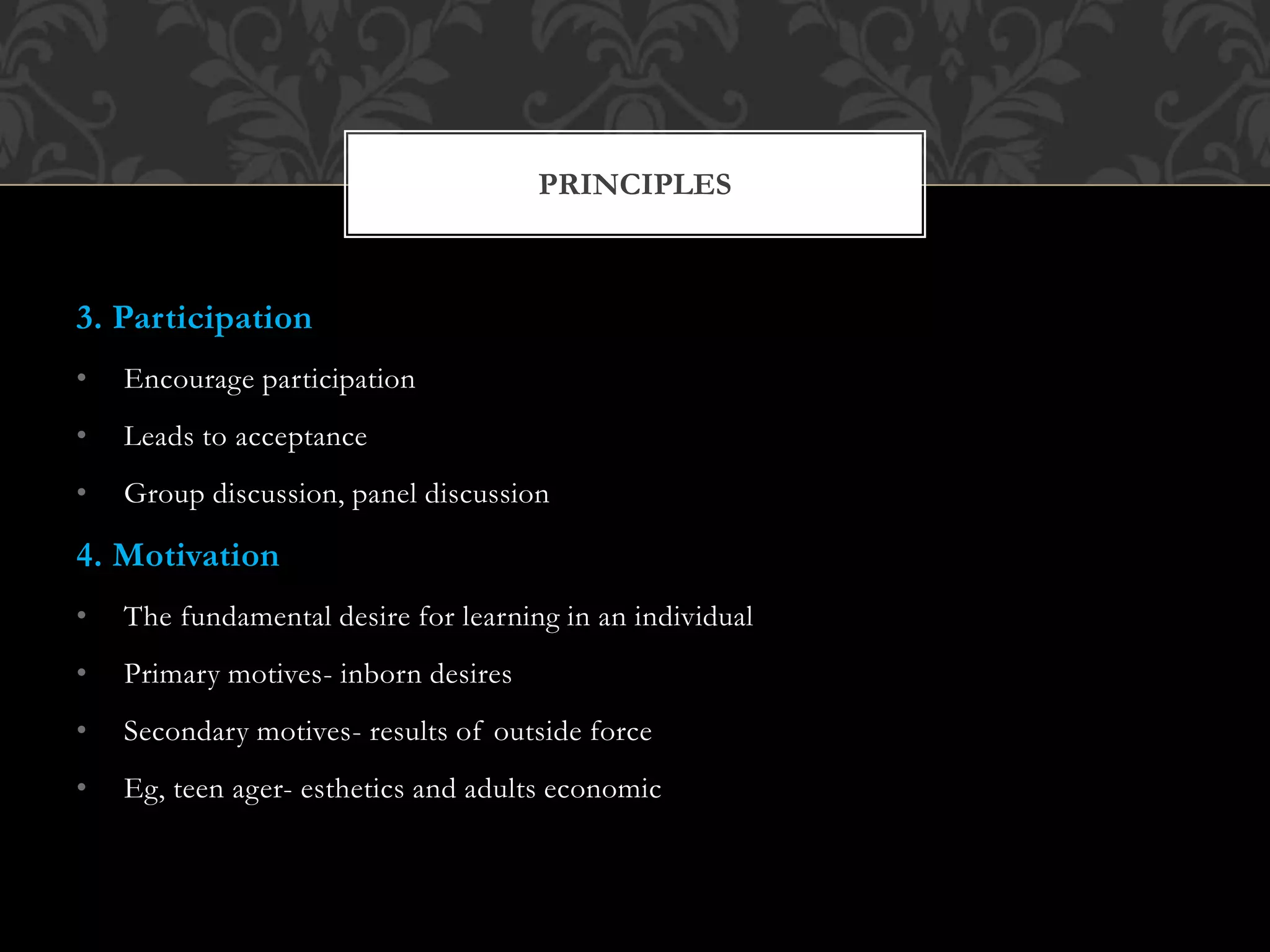 Principles of health education | PPTX