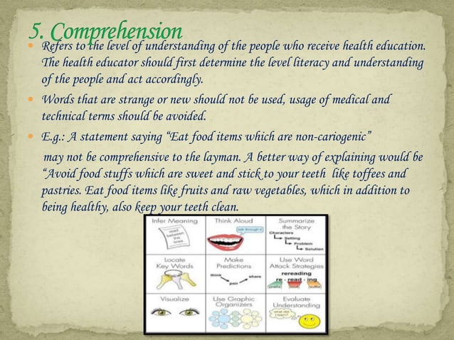 Principles of health education | PPTX