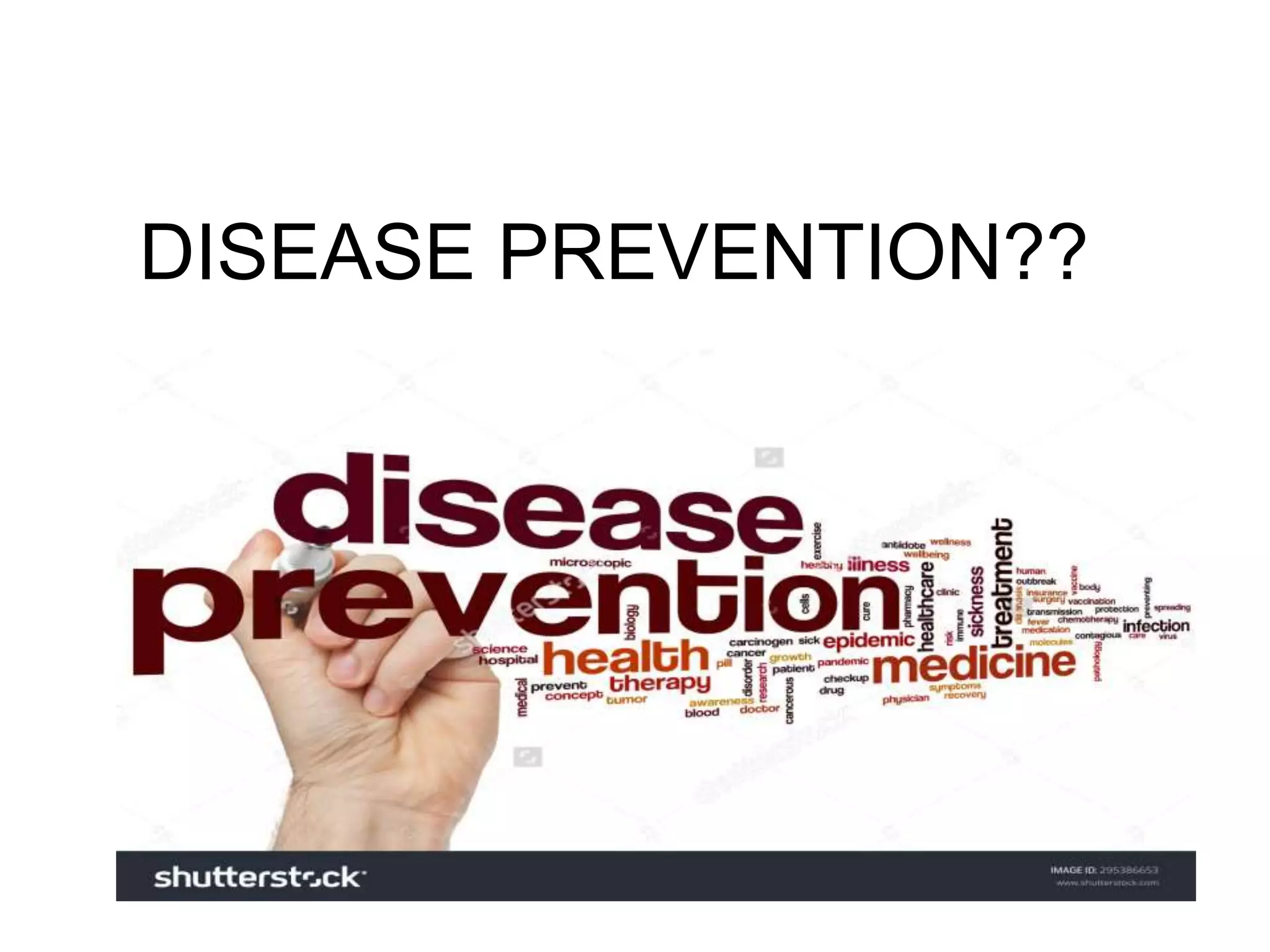 Principles of health promotion, disease prevention, | PPTX