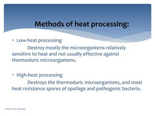 Principles of heat preservation | PPTX