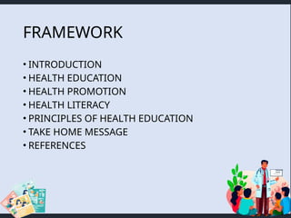 HEALTH EDUCATION: PRINCIPLES OF HEALTH DUCATION.pptx