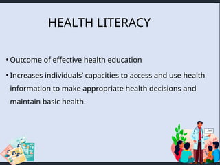 HEALTH EDUCATION: PRINCIPLES OF HEALTH DUCATION.pptx
