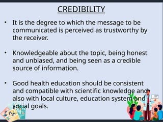 HEALTH EDUCATION: PRINCIPLES OF HEALTH DUCATION.pptx