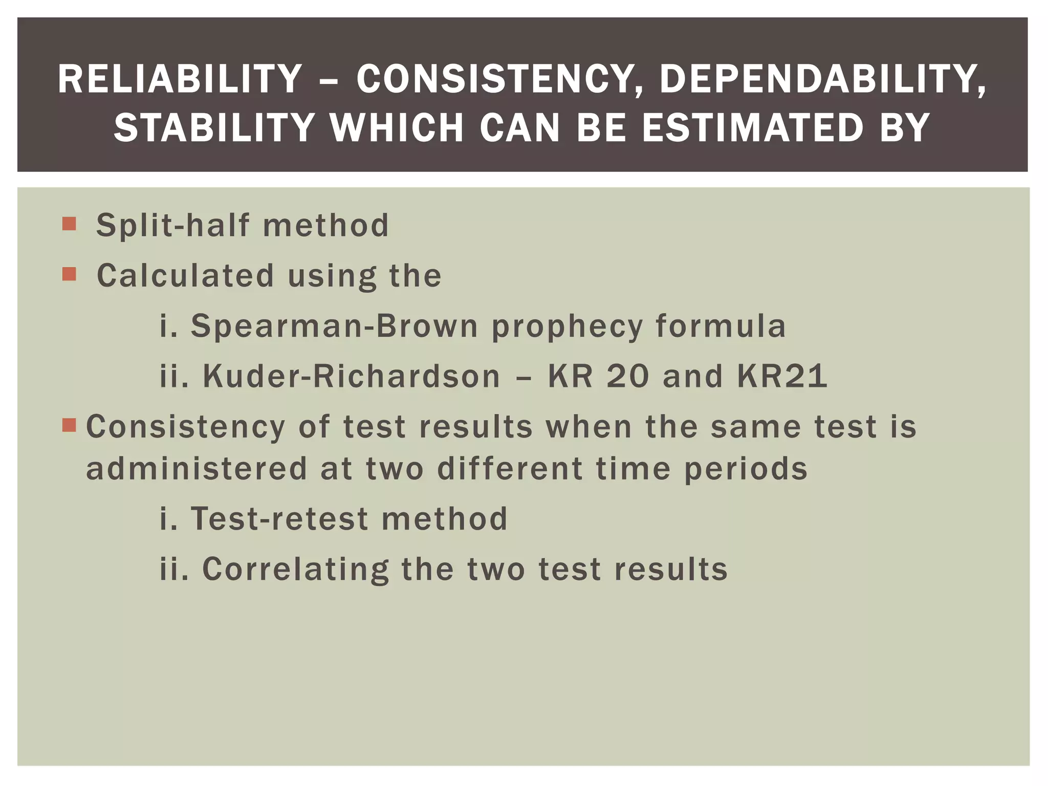 Principles of high quality assessment | PDF | Standardized Testing ...