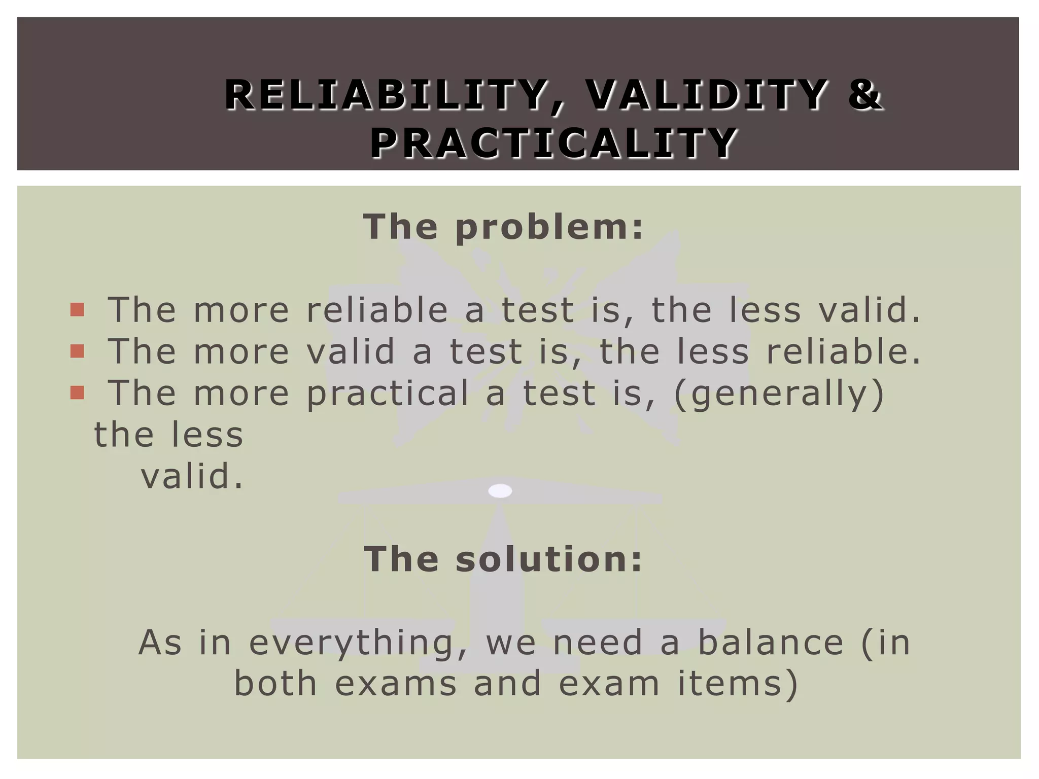 Principles of high quality assessment | PDF