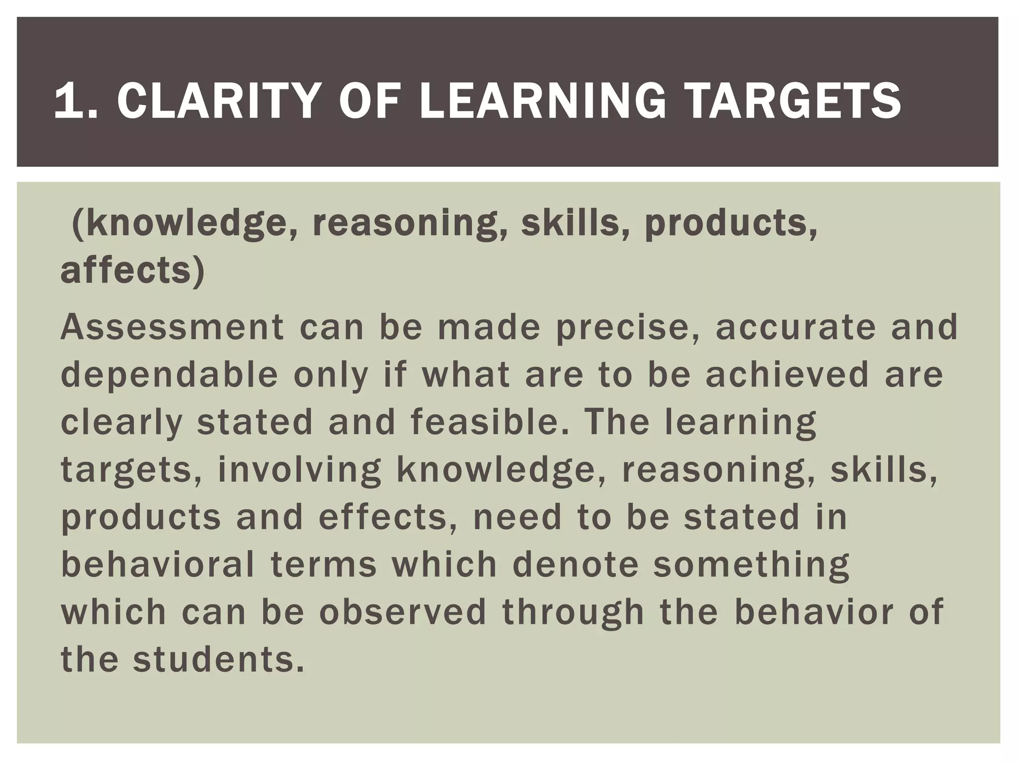 Principles of high quality assessment | PPT