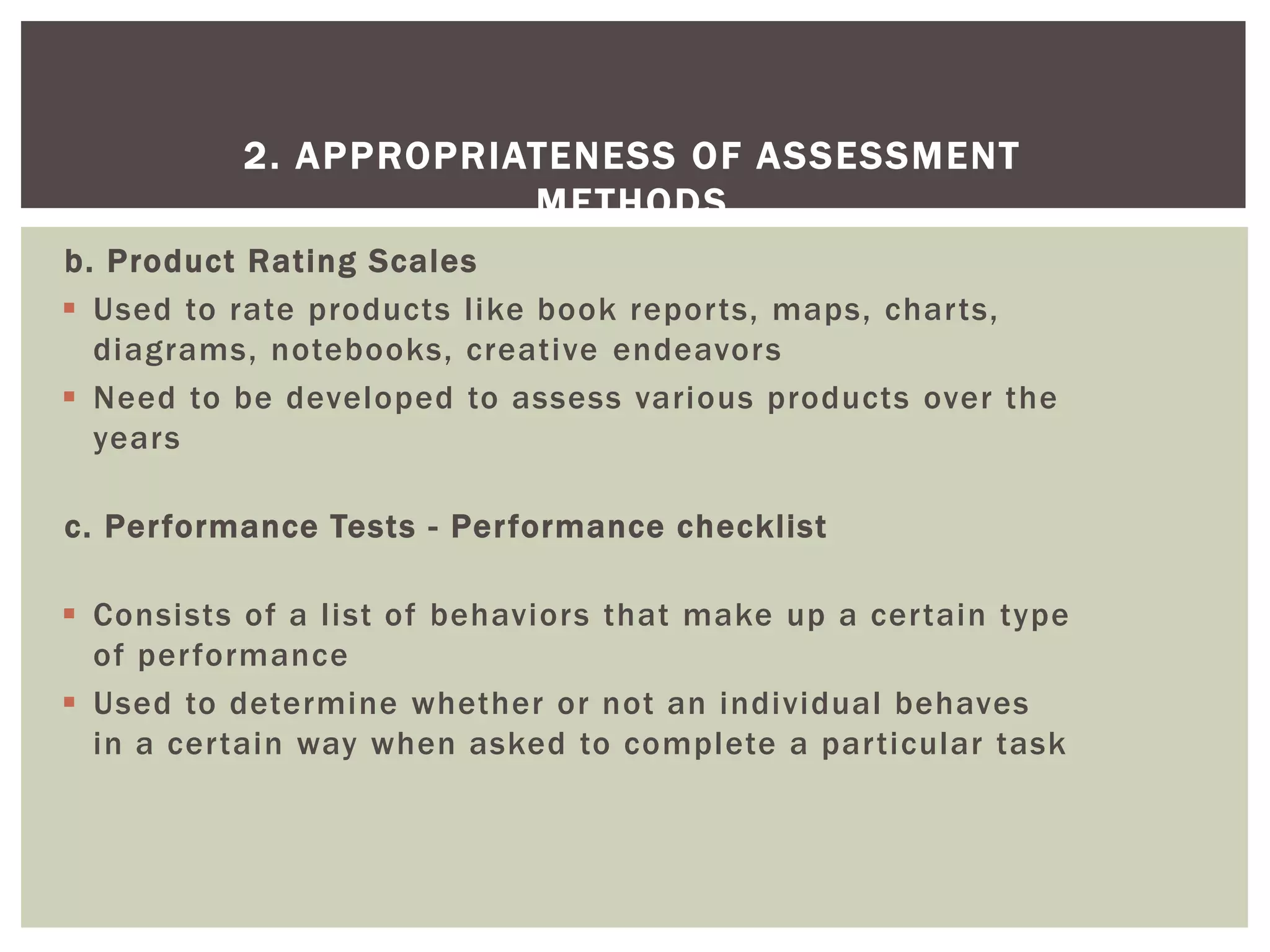 Principles of high quality assessment | PDF | Standardized Testing ...