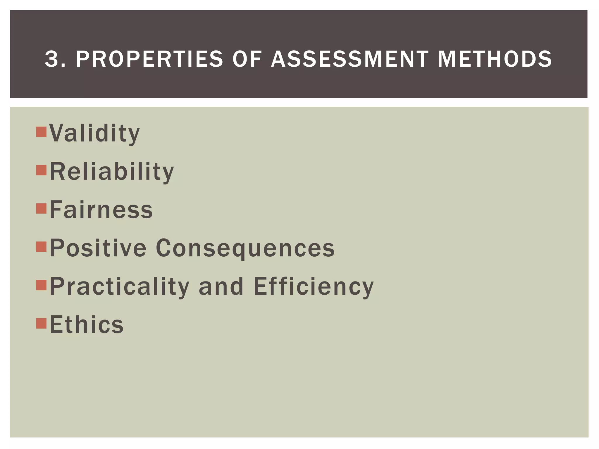 Principles of high quality assessment | PDF